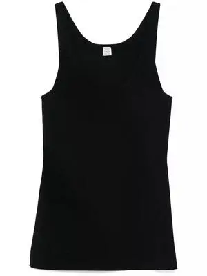 TOTEME Knitted Tank Top - Black