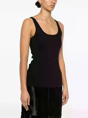 TOTEME Knitted Tank Top - Black