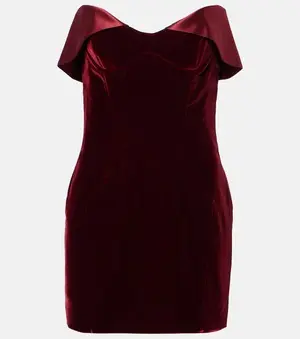 Velvet Trim Dresses