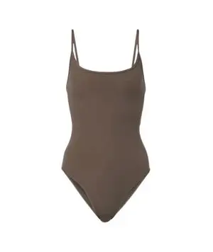 TOTEME Jersey Swimsuit - Brown