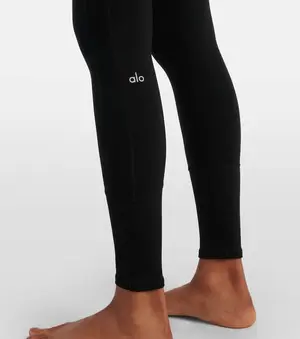 Alo Yoga Alosoft Lounge High-rise Leggings - Black