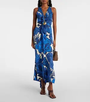 Etro Floral Maxi Dress