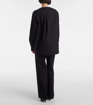 TOTEME Cotton Twill Shirt - Blue
