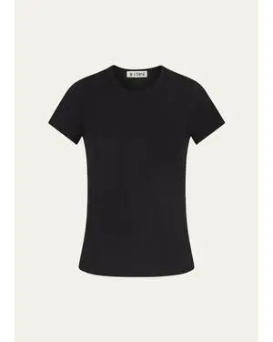 Eterne Fitted Short-sleeve T-shirt - Black