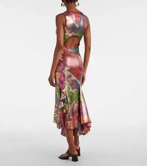 Etro Printed Maxi Dress