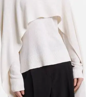 TOTEME Knitted Silk Cape