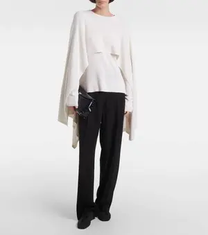 TOTEME Knitted Silk Cape
