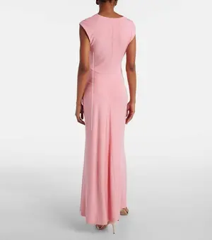 Simkhai Acacia Ruched Maxi Dress - Pink