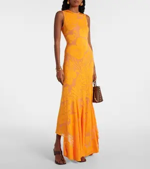 Etro Floral Maxi Dress