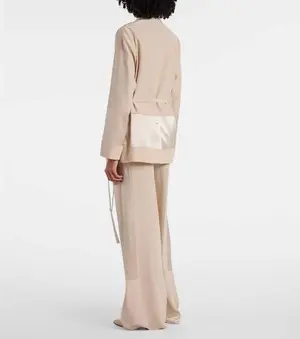 JOSEPH Amelia Silk Satin Jacket