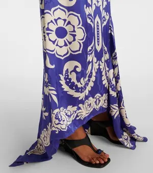 Etro Printed Maxi Skirt