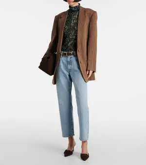 FRAME The Hang High-rise Straight Jeans