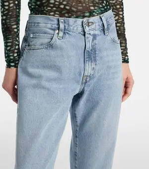 FRAME The Hang High-rise Straight Jeans