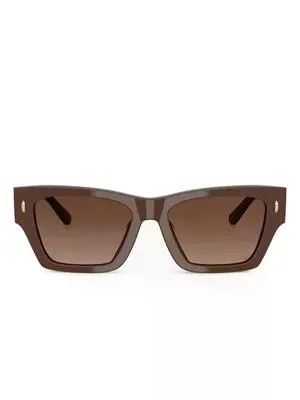 Tory Burch Square-frame Sunglasses - Brown