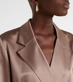 JOSEPH Joubert Silk Satin Jacket