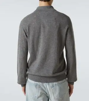 THE ROW Judi Cashmere Polo Sweater