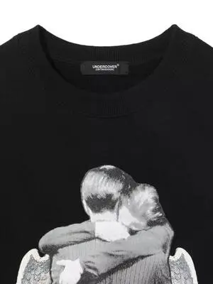 Undercover Illustration-print Sweatshirt - Black