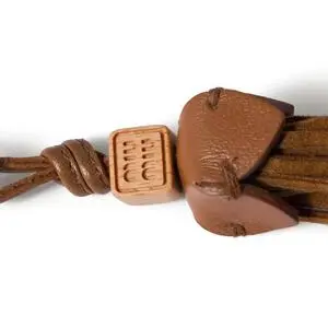 Miu Miu Leather Micro Trick - Cognac