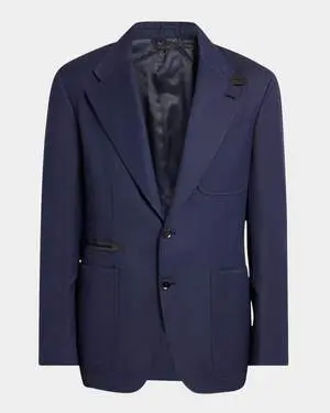 Brioni Cuffed Coats For Men