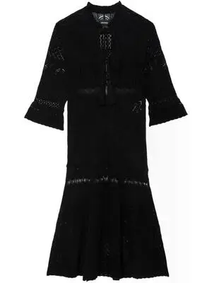 Zadig&Voltaire Memphisa Mini Dress - Black