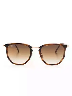 Ray-ban Geometric-frame Sunglasses - Brown