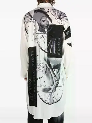 Yohji Yamamoto Printed Shirt