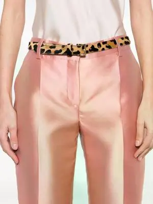 Alberta Ferretti Satin Trousers