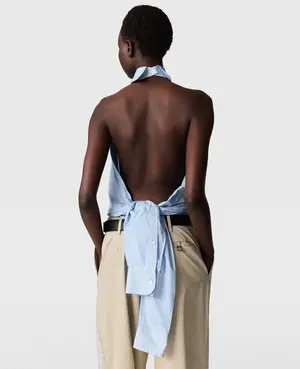Stella McCartney Halterneck Paneled Top