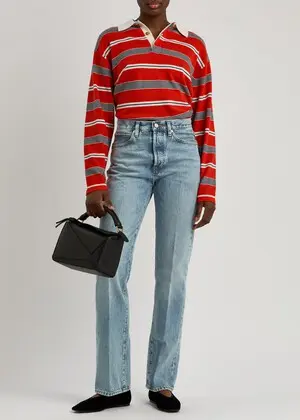 FRAME The Vertical Straight-leg Jeans