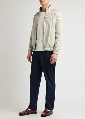 AURELIEN Resort Reversible Jacket - Ecru