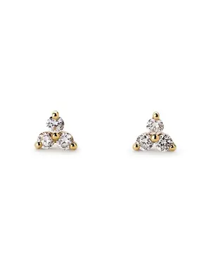 ANA LUISA Lab-grown Diamond Stud Earrings - Gold