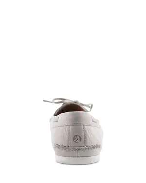 Sperry Slimboat Boat Shoes - Light Grey