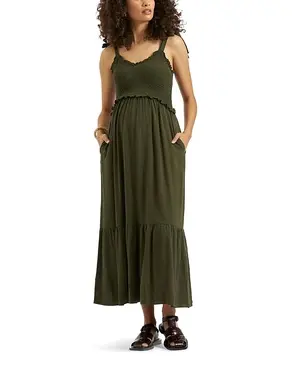 Ripe Maternity Off The Shoulder Day Dresses