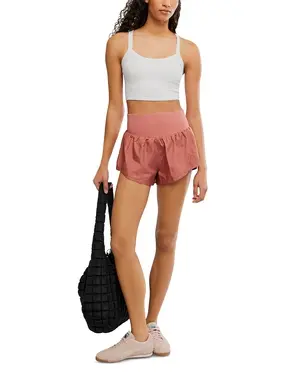 Free People Carpe Diem Shorts - Fried Clay