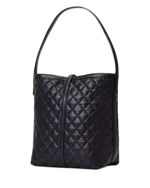 Mz Wallace Small Astor Hobo Bag - Black/black