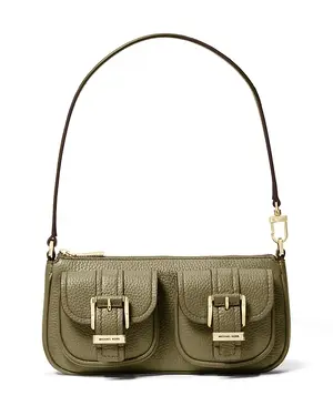 Michael Kors Zoe Small Convertible Pochette - Safari Green