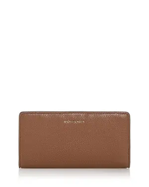 Michael Kors Michael Bryant Large Slim Snap Wallet Luggage