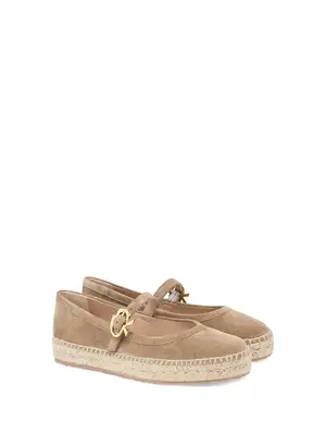 GIANVITO ROSSI Elda Sandals - Brown Suede