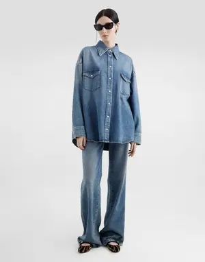 Dolce & Gabbana Oversize Denim Shirt