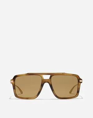 Dolce & Gabbana Classic Sunglasses - Striped Ochre