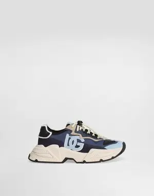 Dolce & Gabbana Daymaster Sneakers With Dg Logo - Blue