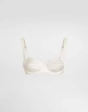Dolce & Gabbana Reggiseno Balconcino White
