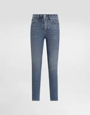 Dolce & Gabbana Skinny Denim Jeans - Multicolor