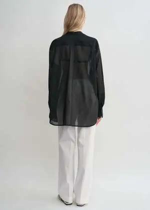 TOTEME Stand-collar Shirt