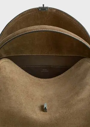 TOTEME T-lock Top Handle Bag - Brown