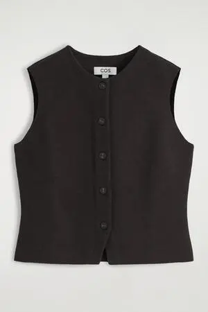 Cos Knitted Cotton Vest
