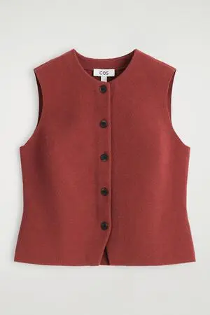 Cos Knitted Cotton Vest