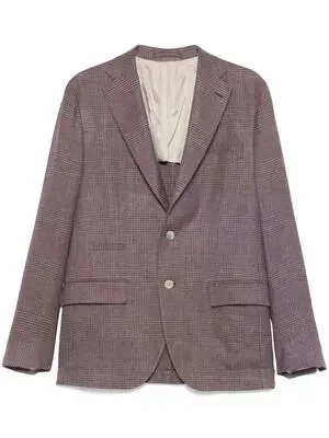 Eleventy Checked Blazer