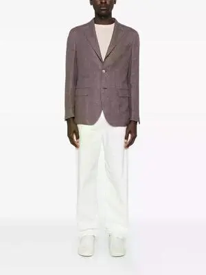 Eleventy Checked Blazer