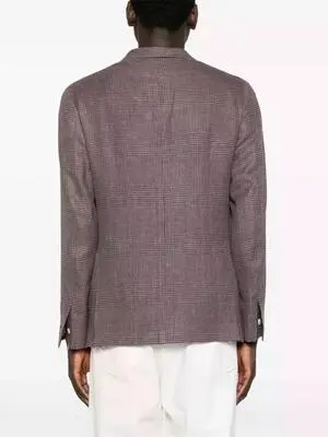 Eleventy Checked Blazer